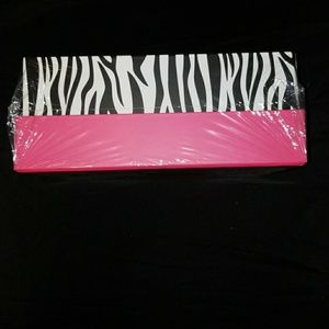 Other | Hot Pink Zebra 3 Piece Desk Set New 2 Sets | Poshmark